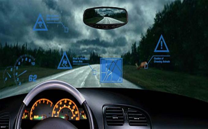 10 Tahun Lagi Multi Information Display Tampil di Kaca Mobil ...