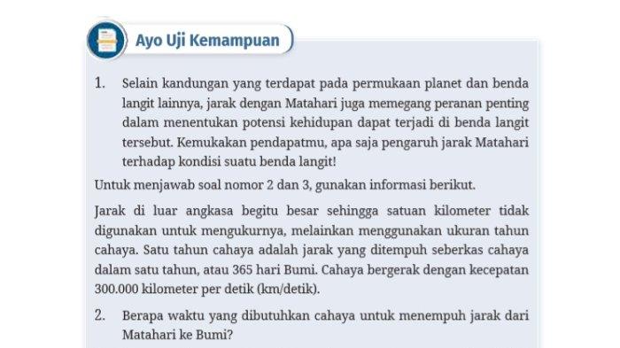 Kunci Jawaban IPA Kelas 7 Halaman 226 Kurikulum Merdeka Edisi Revisi, Ayo Uji Kemampuan ...