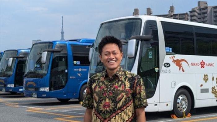 Iyus Jadi Sopir Bus asal Indonesia Pertama di Jepang Berketerampilan Khusus - TribunNews.com