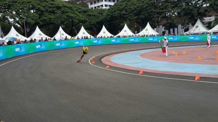 Track Sepatu Roda Saparua jadi Venue Terbaik pada PON 2016 - TribunNews.com