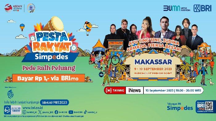 Dukung Perkembangan UMKM Lokal, Pesta Rakyat Simpedes Hadir di Makassar - TribunNews.com