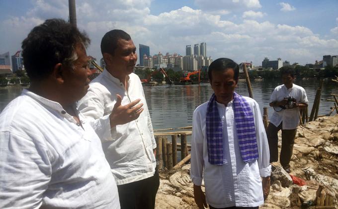 Jokowi: Dulu Lapangan Sepakbola, Kini Jadi Waduk Tomang Barat ...