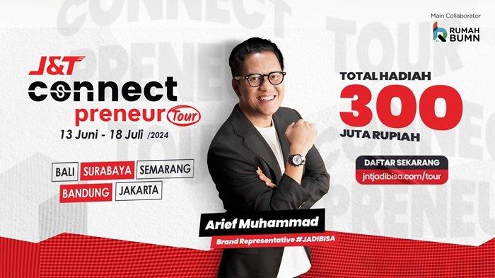 Gali Potensi UMKM, J&T Express Gelar J&T Connect Preneur Tour di Lima Kota di Indonesia ...