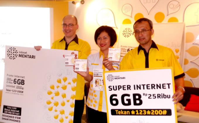 Indosat Luncurkan Kartu Mentari Super Internet - TribunNews.com