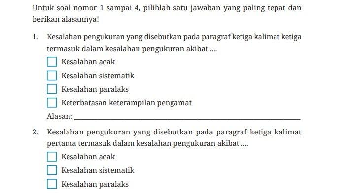 Kunci Jawaban IPA Kelas 10 Halaman 37 Kurikulum Merdeka, Esai - TribunNews.com