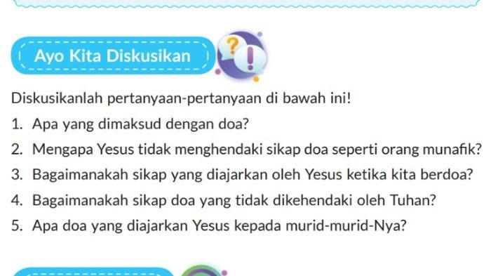 Kunci Jawaban Pendidikan Agama Katolik Kelas 4 SD Halaman 143 Kurikulum ...
