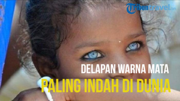 Menakjubkan! Inilah 8 Mata Paling Indah di Dunia - TribunNews.com