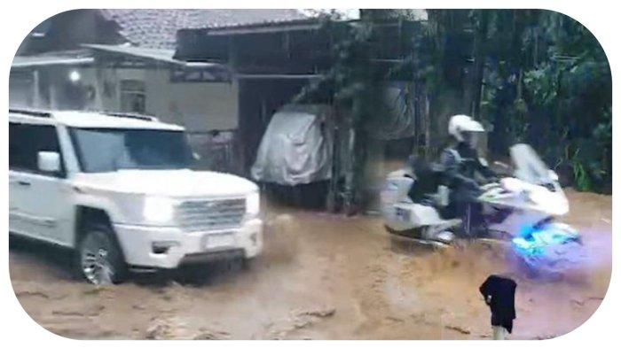Mobil Maung Presiden Prabowo Viral lagi, Kali ini Terobos Banjir di Bogor - TribunNews.com