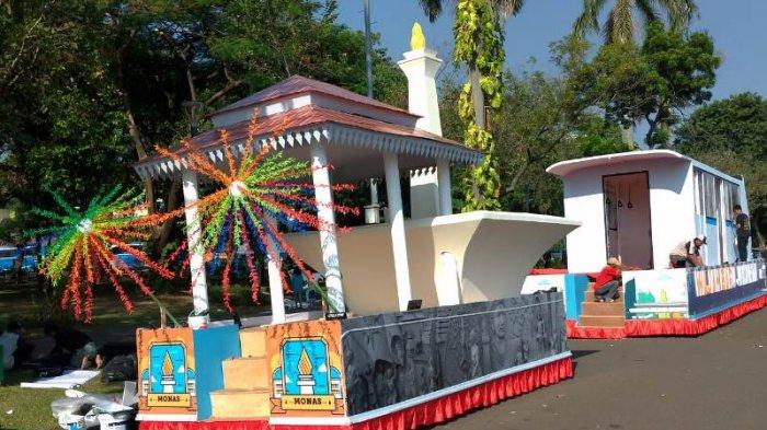 Parade Mobil Hias Siap Tampil saat Jakarnaval 2019 - TribunNews.com