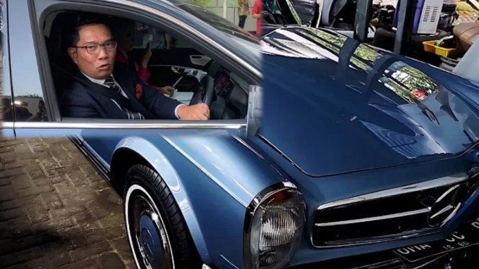 KPK Titipkan Mobil Antik Mercedes-Benz SL 280 Milik Ridwan Kamil ke ...