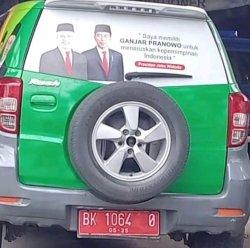 Bawaslu Telusuri Mobil Plat Merah ASN Terpasang Stiker Bakal Calon ...