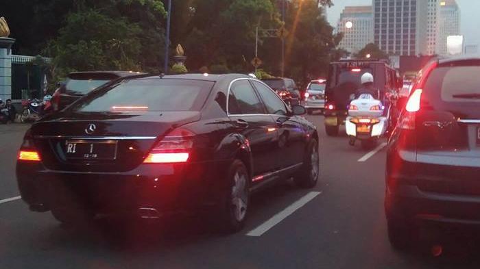 Foto Mobil RI 1 Ini Viral di Facebook dan Tuai Pujian - TribunNews.com