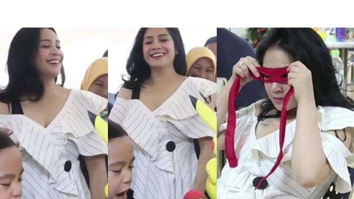 Tampil Seksi Seksi Perlihatkan Pundak, Ternyata 'Cuma' Segini Harga Baju yang Dipakai Nagita ...