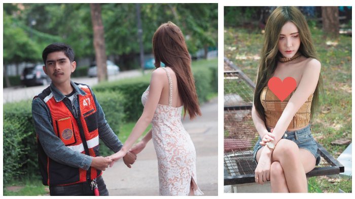 Viral Model Cantik Ungkapan Cinta pada Pacarnya yang Seorang Tukang Ojek Meski Dibilang Tak ...