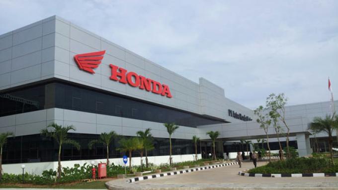 Kapasitas Produksi Pabrik Sepeda Motor Honda di Indonesia Terbesar di ...