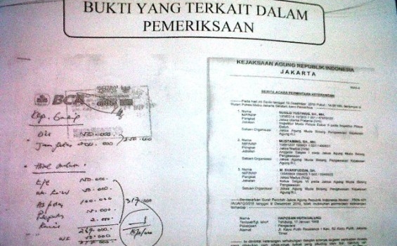 Kejaksaan Agung: Paraf Haposan Mirip dengan BAP - TribunNews.com