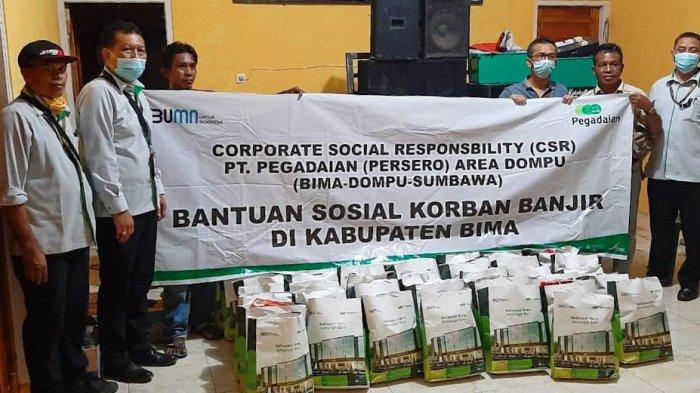 Pegadaian Peduli Salurkan Bantuan untuk Korban Banjir Bandang NTT dan NTB - TribunNews.com