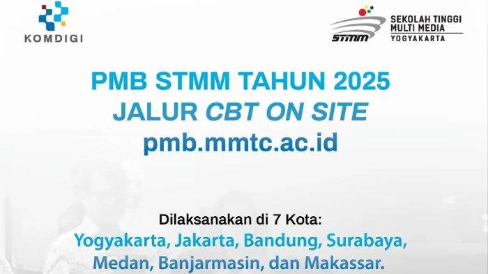 STMM Komdigi Buka Pendaftaran Jalur CBT On Site 2025, Digelar di 7 Kota ...