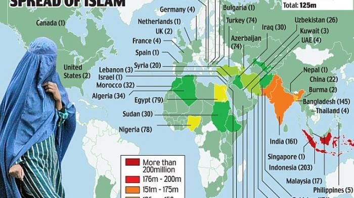 Media Asing Sebut Umat Islam Bakal Kuasai Dunia Pada 2070 - TribunNews.com