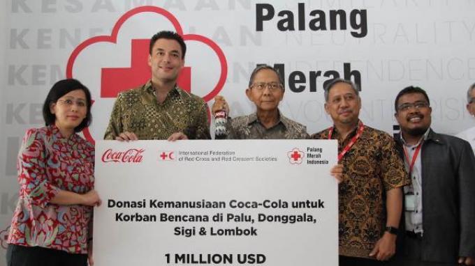 Coca-Cola Melalui IFRC-PMI Salurkan Donasi Satu Juta Dolar Buat Korban ...
