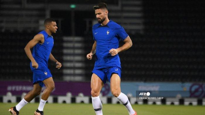 Kans Giroud dan Mbappe Ukir Rekor saat Timnas Prancis Hadapi Denmark di Piala Dunia 2022 ...