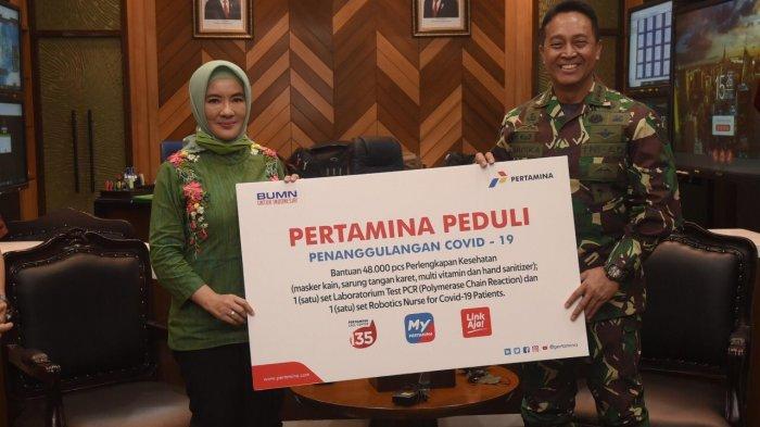 Pertamina Bantu 48.000 Paket APD untuk Tenaga Medis TNI AD - TribunNews.com