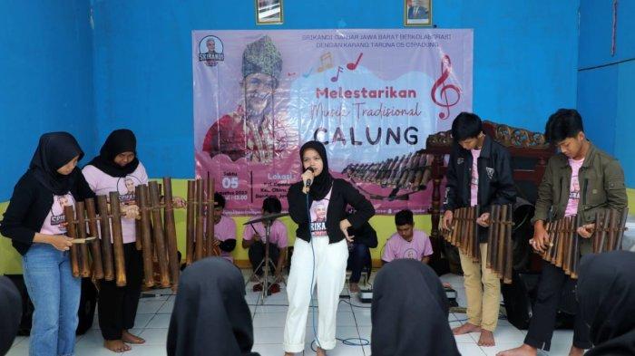 Lestarikan Musik Tradisional, Srikandi Ganjar Gelar Pertunjukan Calung ...
