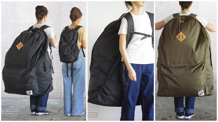 Perusahaan Jepang Ciptakan Tas Ransel Super Besar yang Muat untuk Orang ...