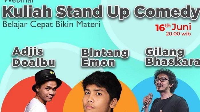 Adjis Doaibu, Gilbhas dan Bintang Emon Siap Jadi Dosen Kuliah Online ...
