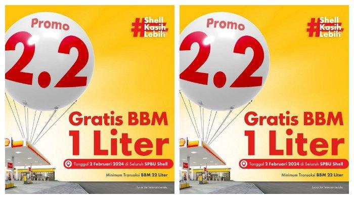 Shell Bagi-bagi 1 Liter BBM Gratis Khusus Hari Ini 2 Februari 2024 ...