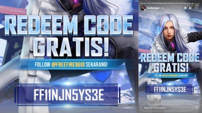 Kode Redeem FF Terbaru 12 Desember 2021, Klik reward.ff.garena.com untuk Tukar Redeem Code ...