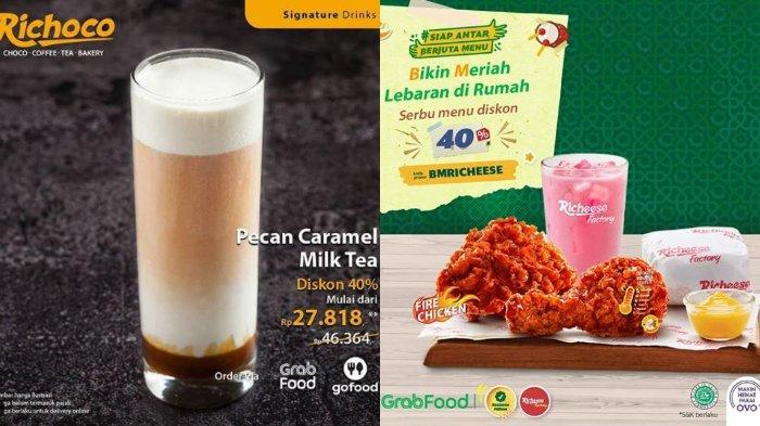 Richeese Promo Menu Minuman Pecan Caramel Milk Tea, Diskon hingga 40 ...