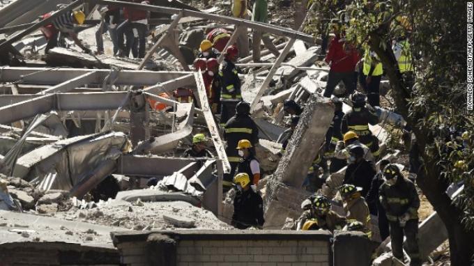 Ledakan Gas Terjadi di Rumah sakit Bersalin Meksiko - TribunNews.com