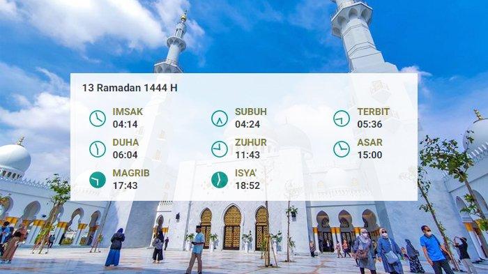 Jadwal Buka Puasa Ramadhan 2023 Solo, Selasa 4 April 2023 - TribunNews.com