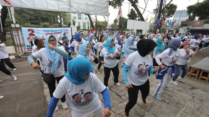 Sabtu Biru Langit Ceria, Program TKN Prabowo-Gibran untuk Satukan Komunitas Relawan - TribunNews.com