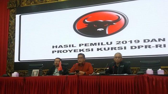 PDIP Klaim Dapat 133 Kursi di DPR RI - TribunNews.com
