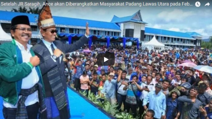 Maju Pilkada, JR Saragih Dilepas Melalui Upacara Adat - TribunNews.com