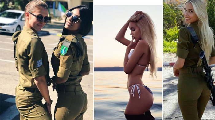 Bikin 'Panas' Internet, Inilah Balada Foto-foto Seksi Tentara Wanita Israel - TribunNews.com