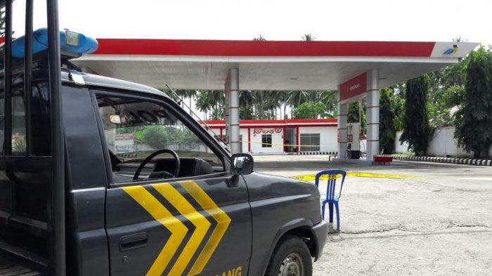 Polisi Sudah Pasang Garis Police Line - TribunNews.com