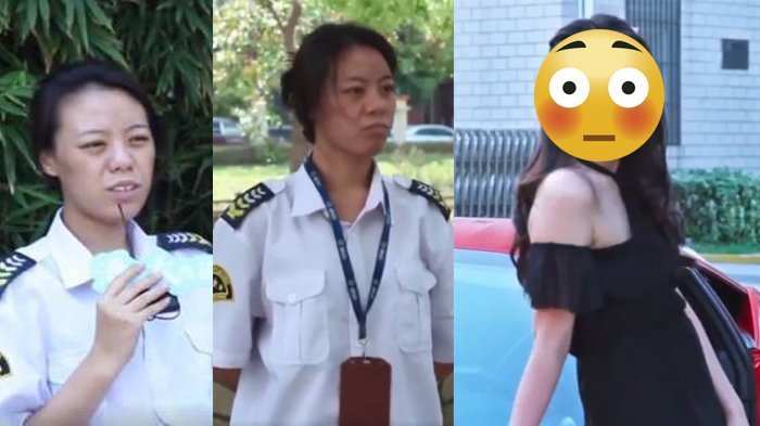 Satpam Wanita ini Memang Tampak Lusuh dan Tua, tapi Saat Didandani ...