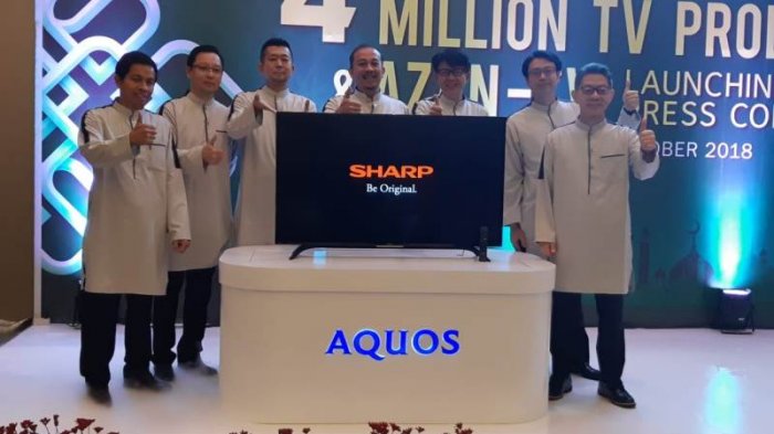 Sharp Electronics Indonesia Inacr 25% Pasar TV Indonesia di 2019 ...