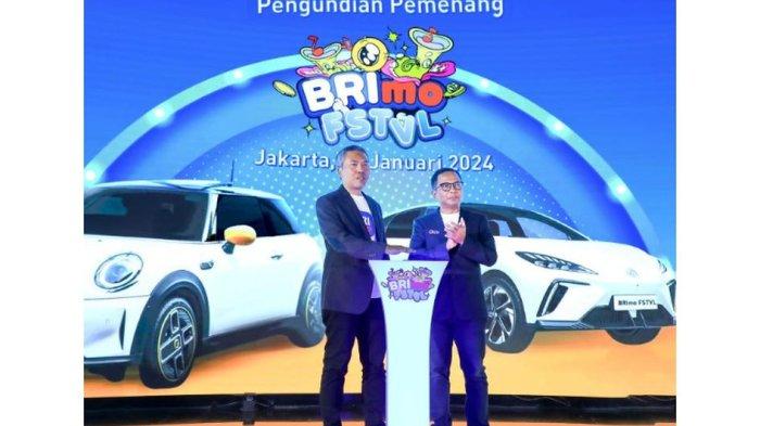 BRI Umumkan 15 Pemenang Undian Mobil Listrik BRImo FSTVL - TribunNews.com