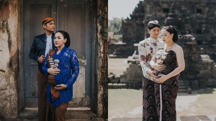 Pakai Sanggul Sendiri, Inilah Deretan Potret Maternity Shoot Vicky Shu ...
