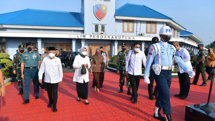 Bertolak ke Ambon, Wapres Pimpin Rakor Percepatan Penanggulangan Kemiskinan Ekstrem - TribunNews.com