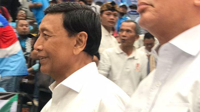 Wiranto Hadiri Acara Deklarasi Prabowo-Gibran di Indonesia Arena - TribunNews.com