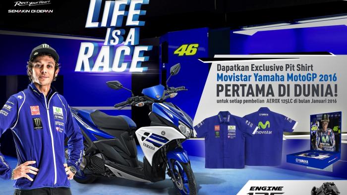 Aerox 125 LC Skuter Bergaya Racing dengan Performa Terbaik di Kelasnya ...