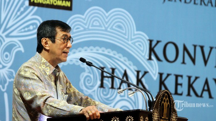 Kemenkumham Dukung RUU Pengampunan Nasional Dengan Catatan - TribunNews.com