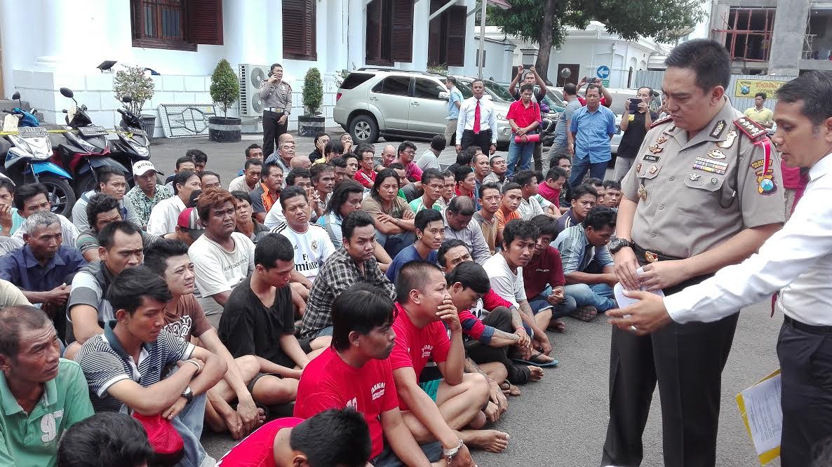 146 Preman Diciduk Tim Anti Bandit Selama Dua Hari - TribunNews.com