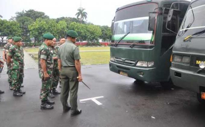 Pangkostrad Minta Bus AJP Makostrad Dilengkapi AC - TribunNews.com