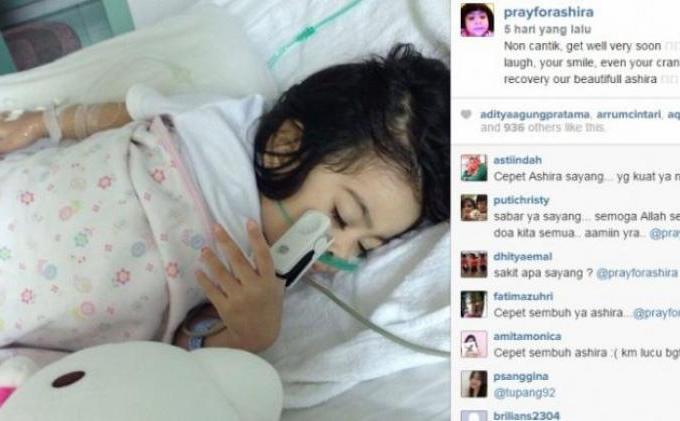 Balita Cantik Penderita Neuroblastoma Meninggal Dunia Hebohkan Dunia Maya - TribunNews.com